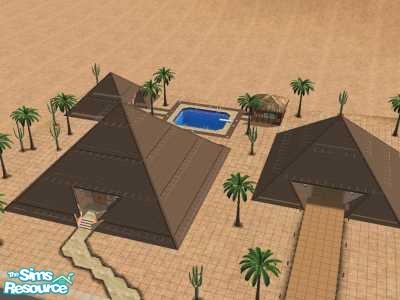 The Sims Resource - The Great Pyramid