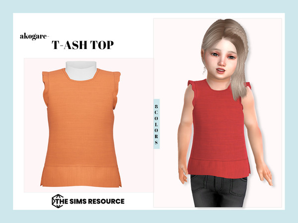 The Sims Resource | T-Ash Top
