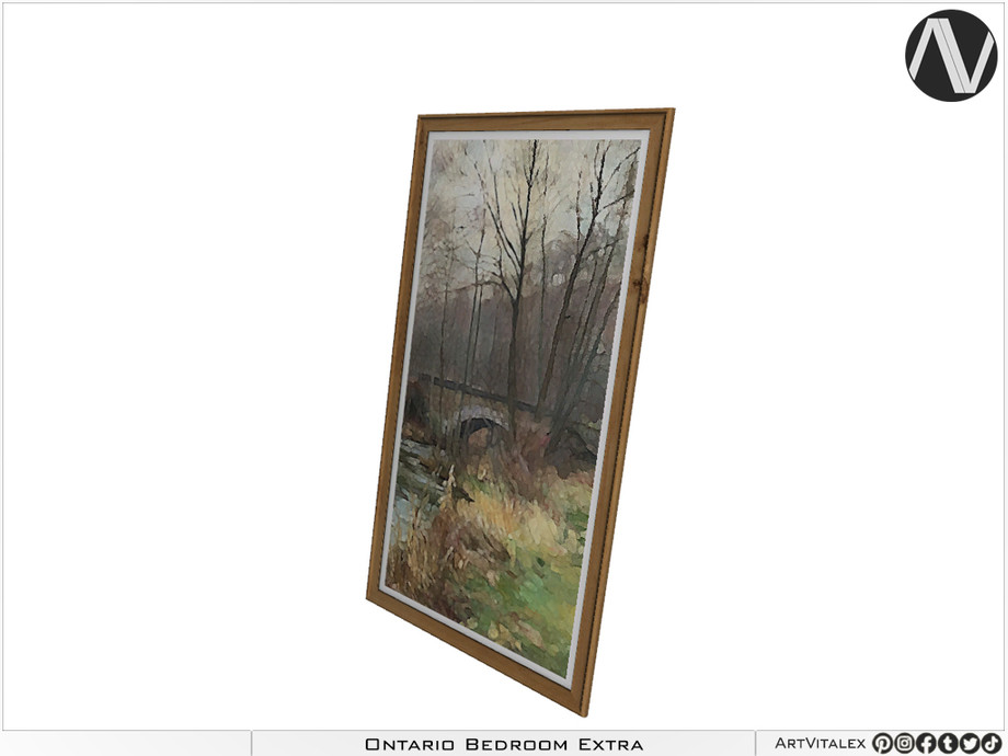 The Sims Resource - Ontario Painting Frame
