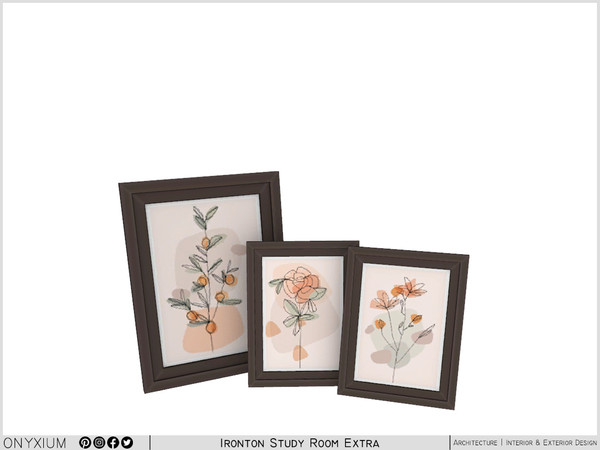 The Sims Resource | Ironton Painting Frames