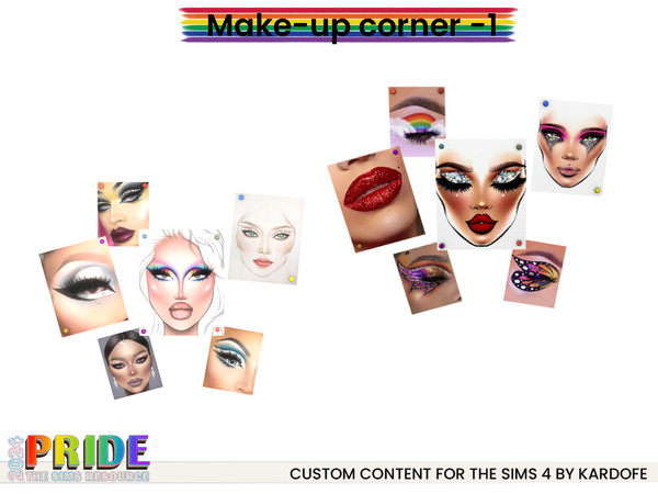 The Sims Resource | kardofe_Make-up corner_Posters