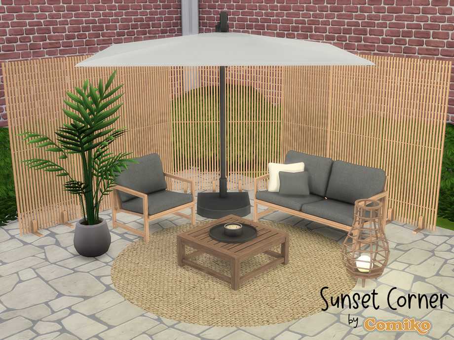 The Sims Resource - Comiko - Sunset Corner