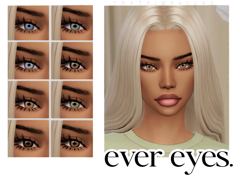 The Sims Resource | ever eyes - non defaults