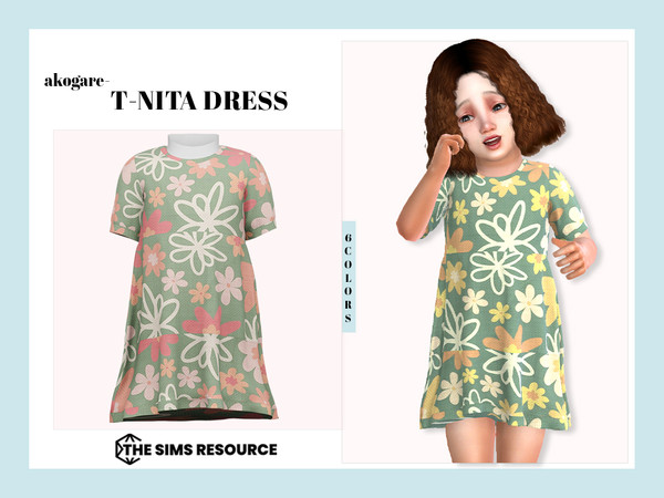 The Sims Resource | T-Nita Dress