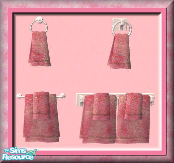 The Sims Resource - LGR Part 2 by TKayO Bath Towels