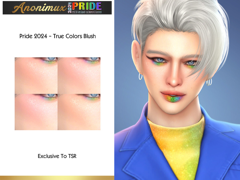 The Sims Resource | Pride 2024 - True Colors Blush