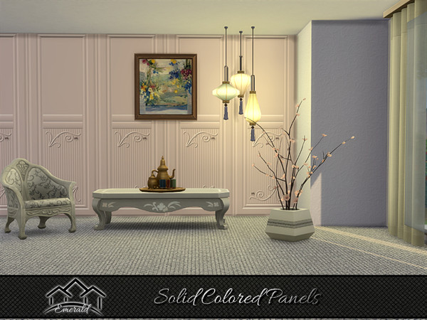 The Sims Resource | Solid Colored Panels S5