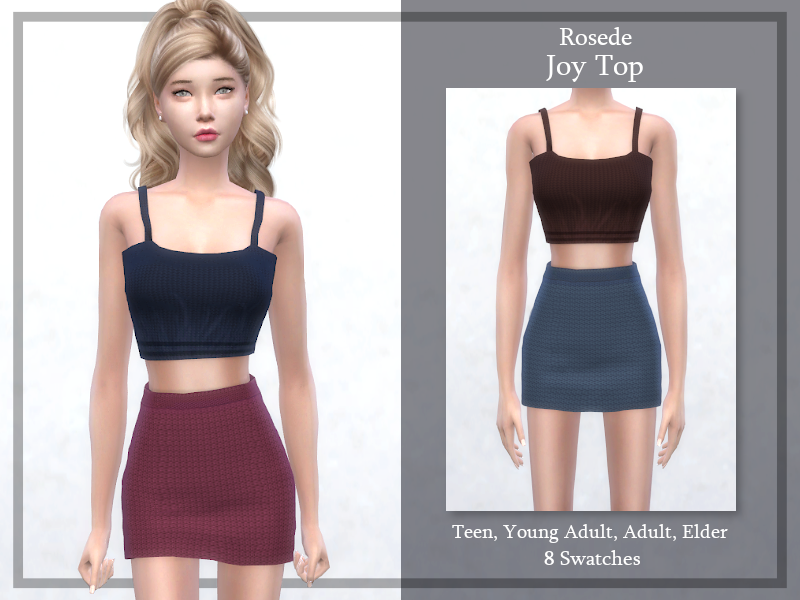 The Sims Resource - Joy Top