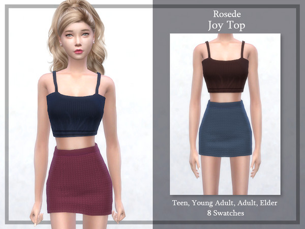 The Sims Resource - Joy Top