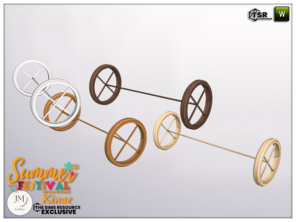 The Sims Resource | Summer festival Kinae bedroom wheel deco2