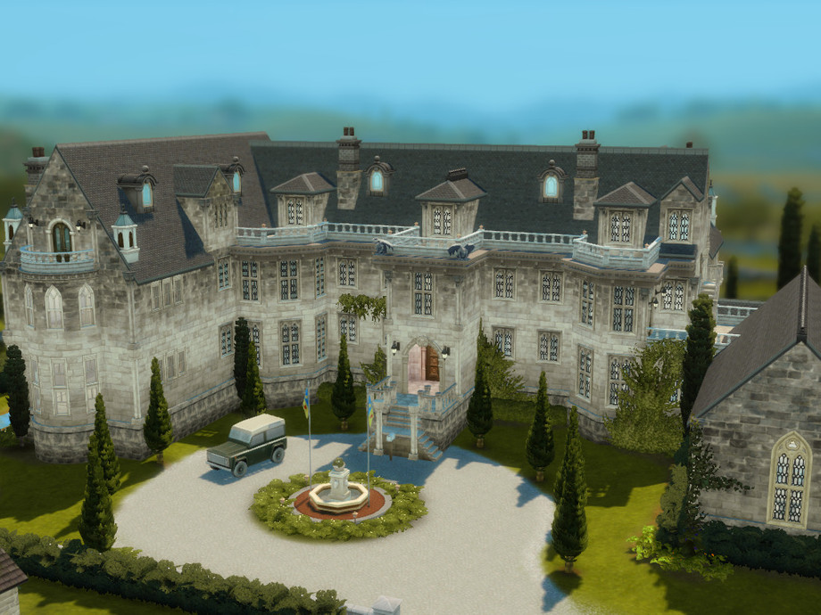 The Sims Resource | OLD FAMILY MANOR NO CC