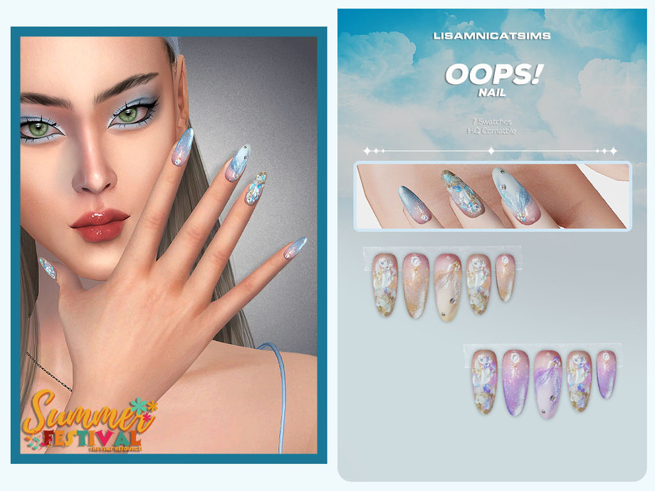 The Sims Resource - Summer Festival Oops! Nail