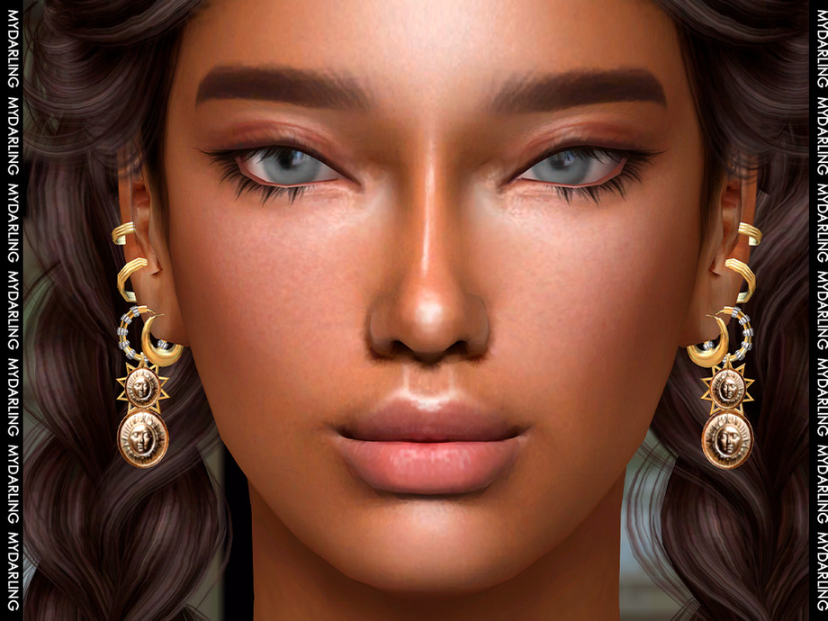 The Sims Resource | Sets of 4 summer earrings Na 140 for adult