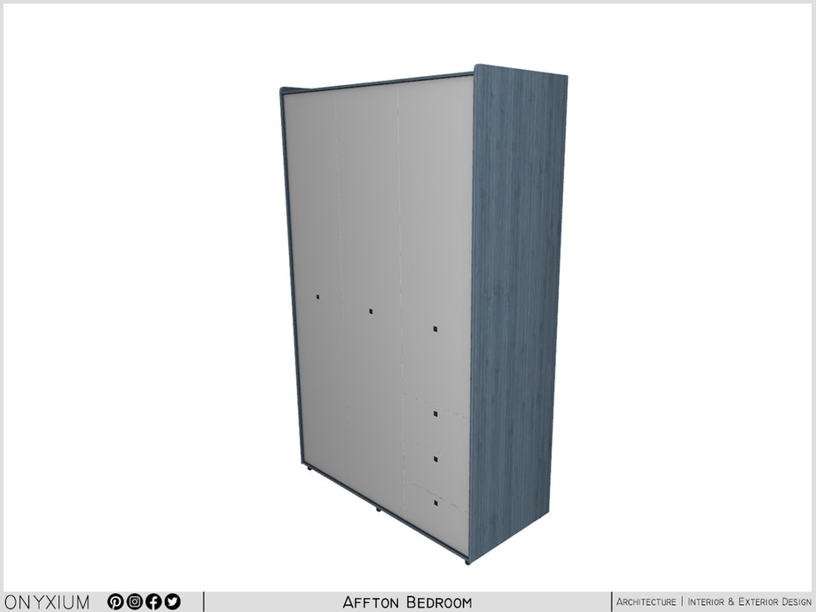 The Sims Resource | Affton Wardrobe [Only Decor]