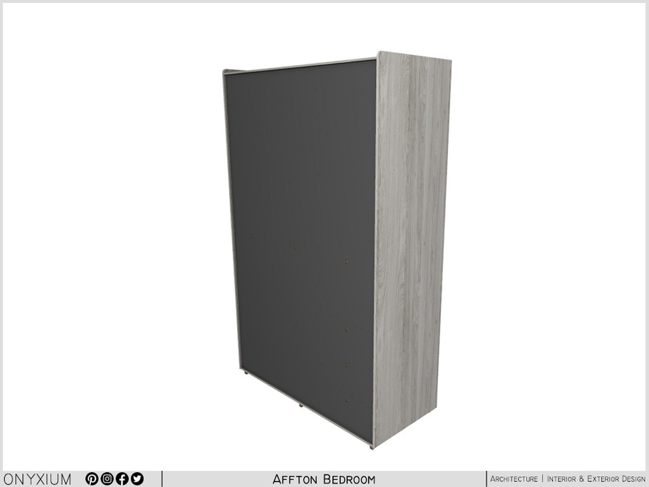The Sims Resource | Affton Wardrobe [Only Decor]