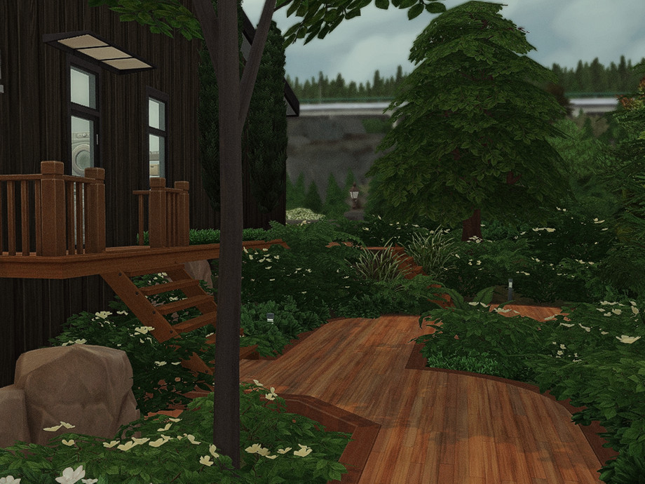 The Sims Resource | Rear Deck House