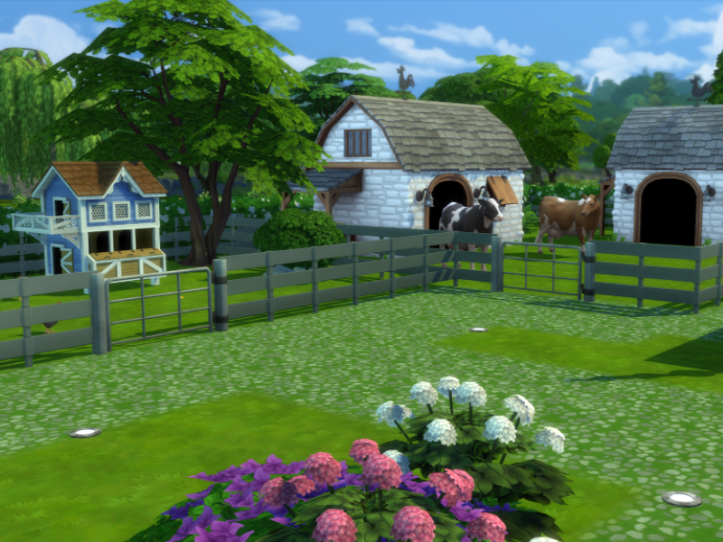 The Sims Resource | Modern Farm House