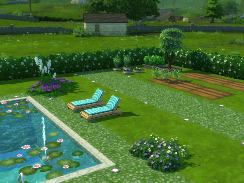 The Sims Resource | Modern Farm House