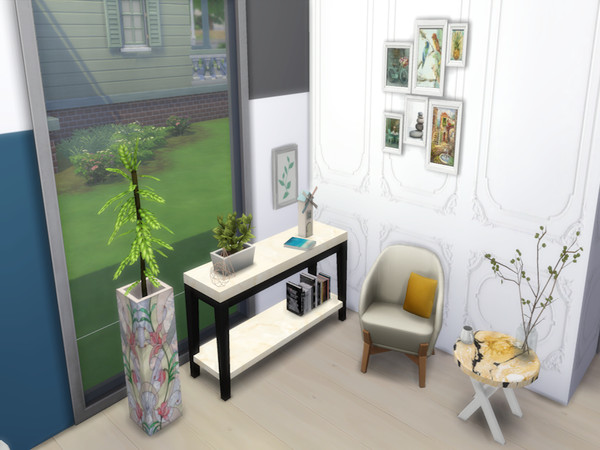 The Sims Resource | Marble Console Table