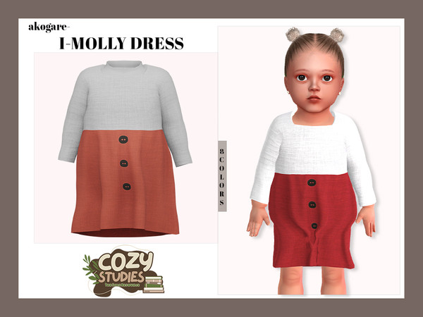 The Sims Resource | I-Molly Dress