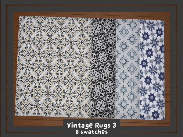 The Sims Resource | Vintage rugs 3