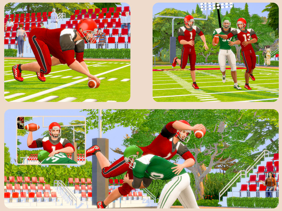 The Sims Resource | Football Team