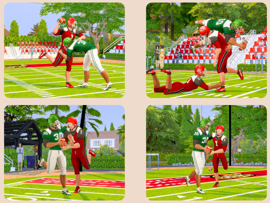 The Sims Resource | Football Team