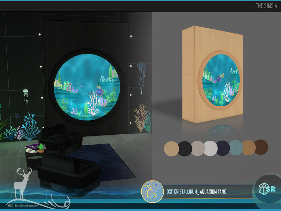 The Sims Resource | DSF CRYSTALLINUM _AQUARIUM TANK