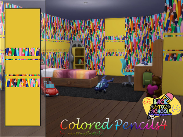 The Sims Resource | Colored Pencils4.package