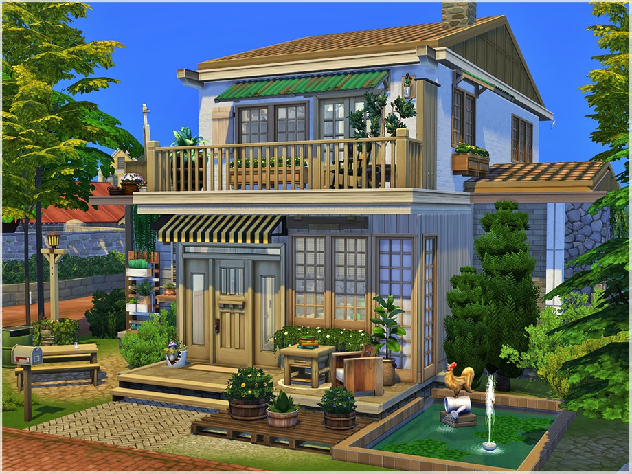 The Sims Resource | Cozy Studies - Cottage Charm