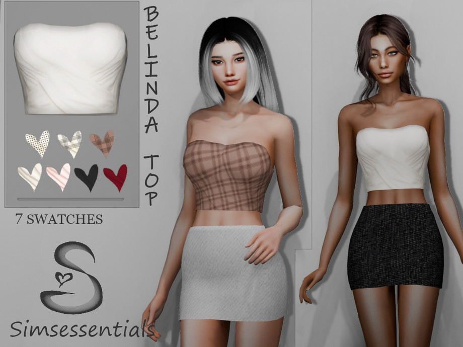 The Sims Resource | Belinda Top