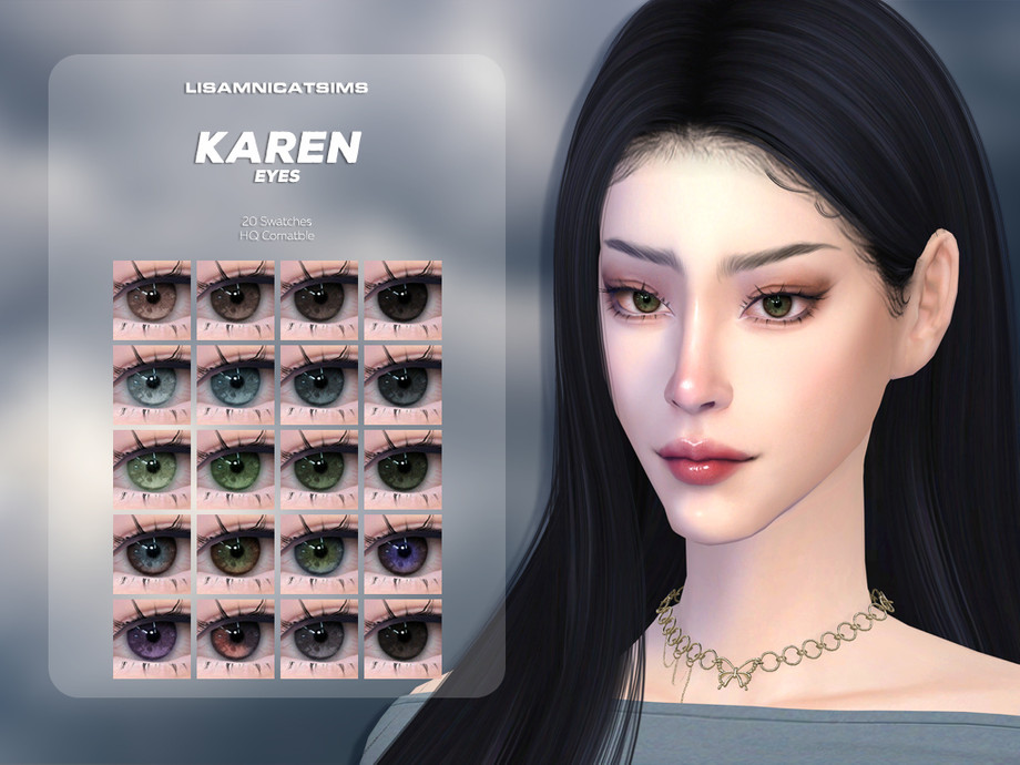 The Sims Resource - Karen Eyes