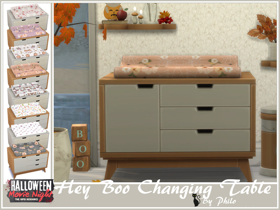 The Sims Resource | Philo_Hey Boo Changing Table