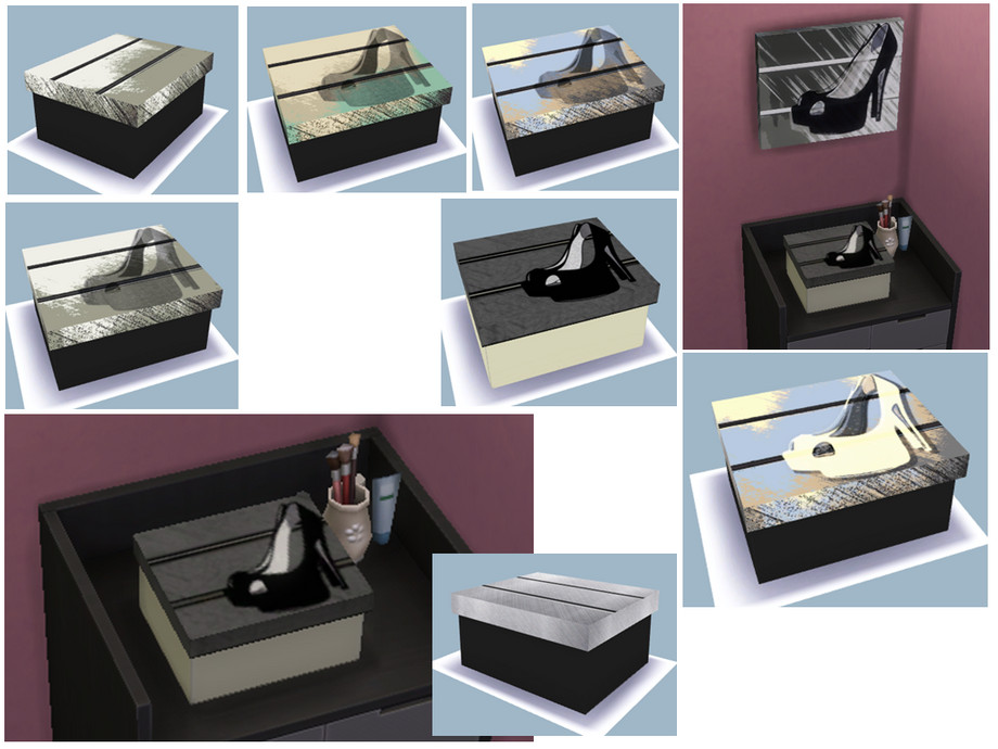 The Sims Resource - Shoes box