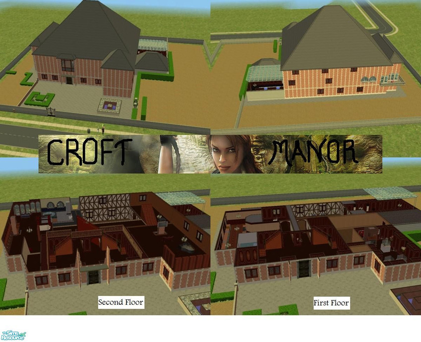 The Sims Resource - Croft Manor