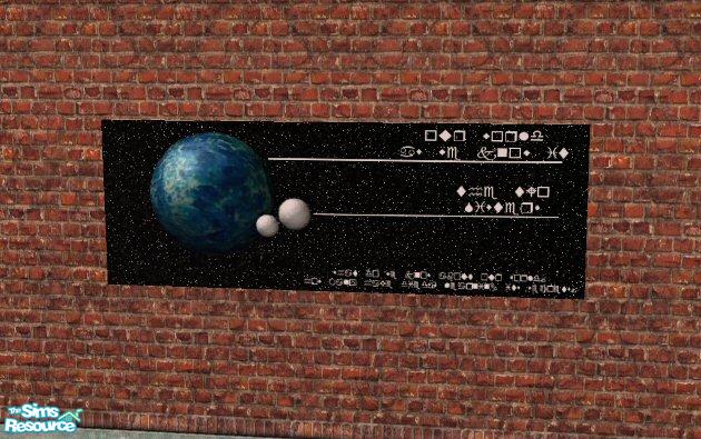 The Sims Resource - Star Charts Set 2 - Star Chart 6