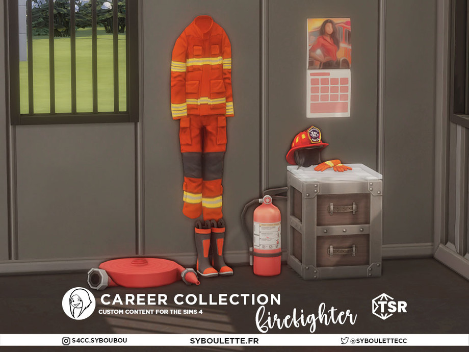 The Sims Resource | Career Collection Firefighter - Helmet
