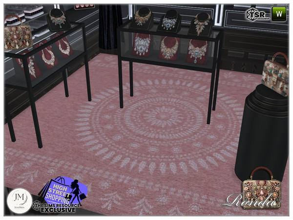 The Sims Resource | High street shopping Ronda rugs
