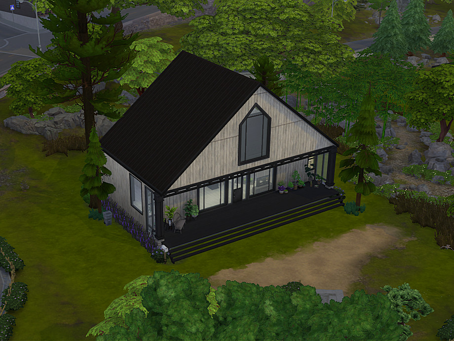 The Sims Resource | Scandinavian Cabin
