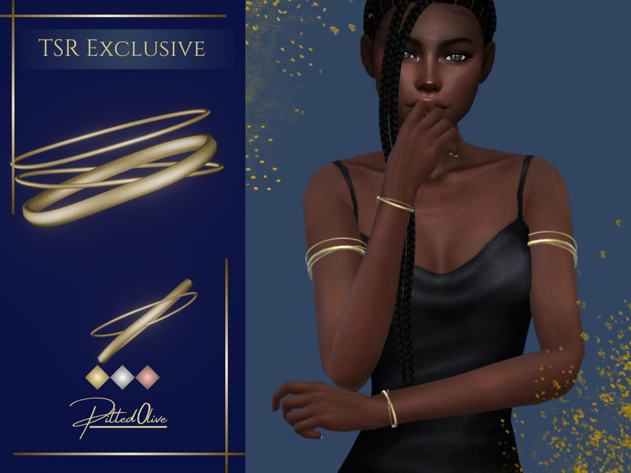 The Sims Resource | Emporia Arm Cuffs