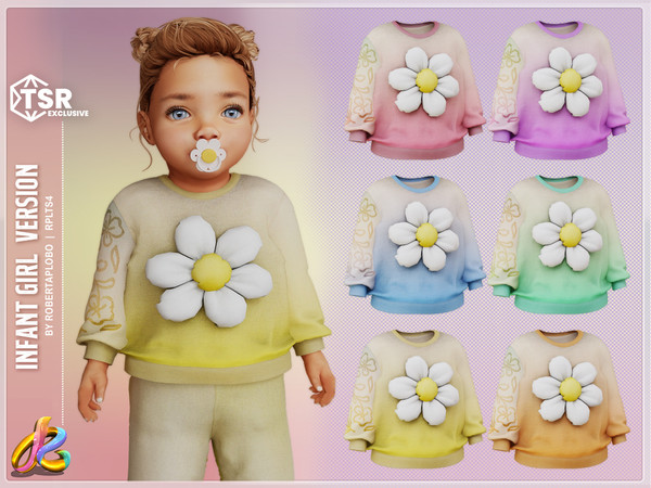 The Sims Resource | Girl Top 299 -Infant