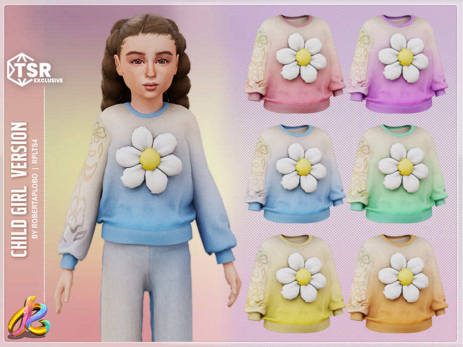 The Sims Resource | Girl Top 299 -Child