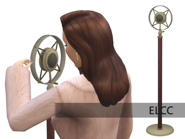 The Sims Resource | Vice Vintage Microphone