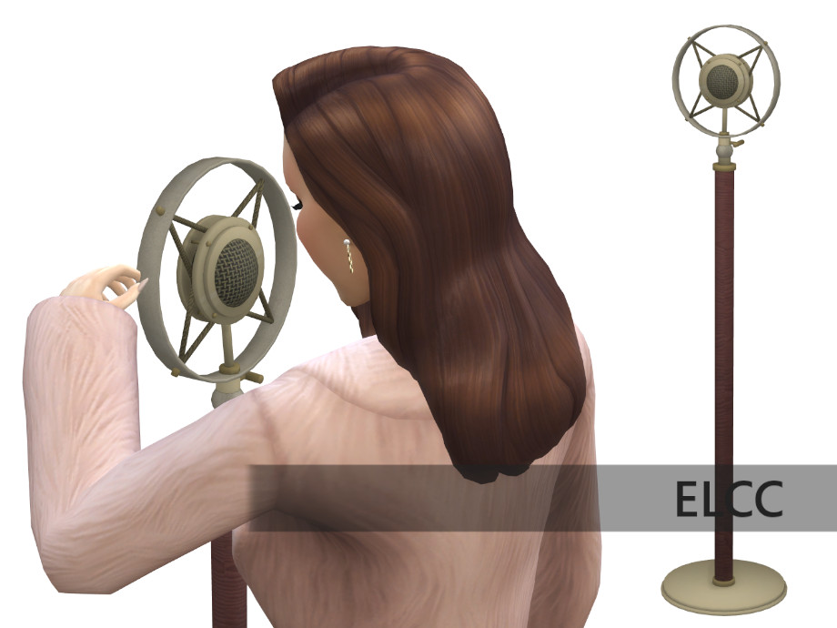 The Sims Resource | Vice Vintage Microphone