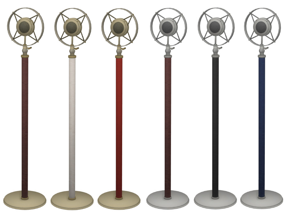 The Sims Resource | Vice Vintage Microphone