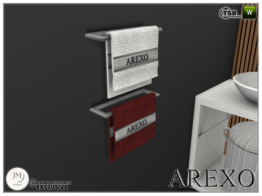 The Sims Resource | Arexo wall towels deco2