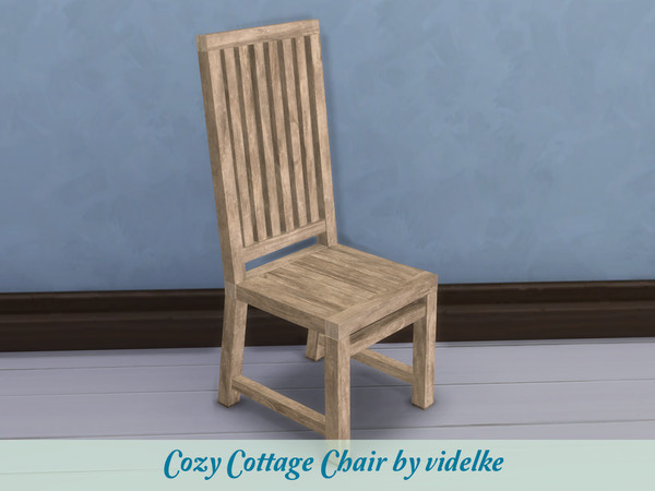 The Sims Resource | Cozy Cottage Wooden Chair
