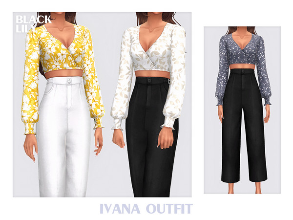 The Sims Resource | Ivana Outfit