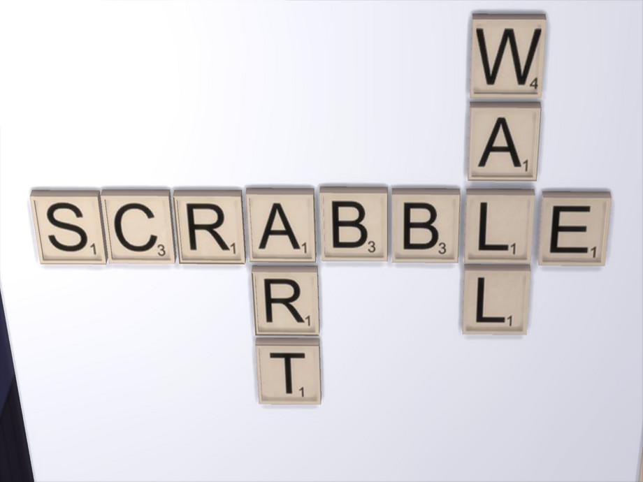 The Sims Resource | Scrabble Letters