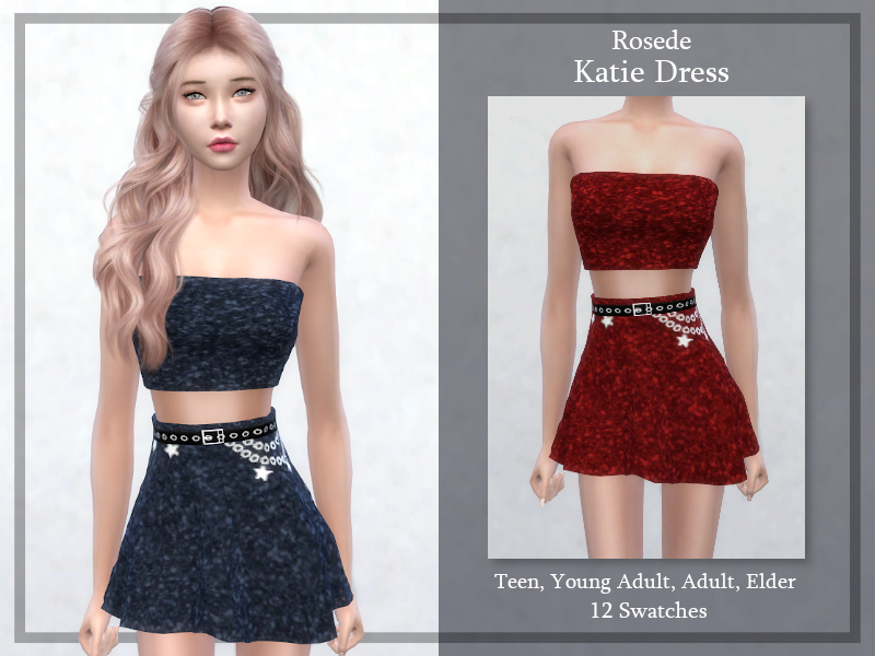 The Sims Resource | Katie Dress
